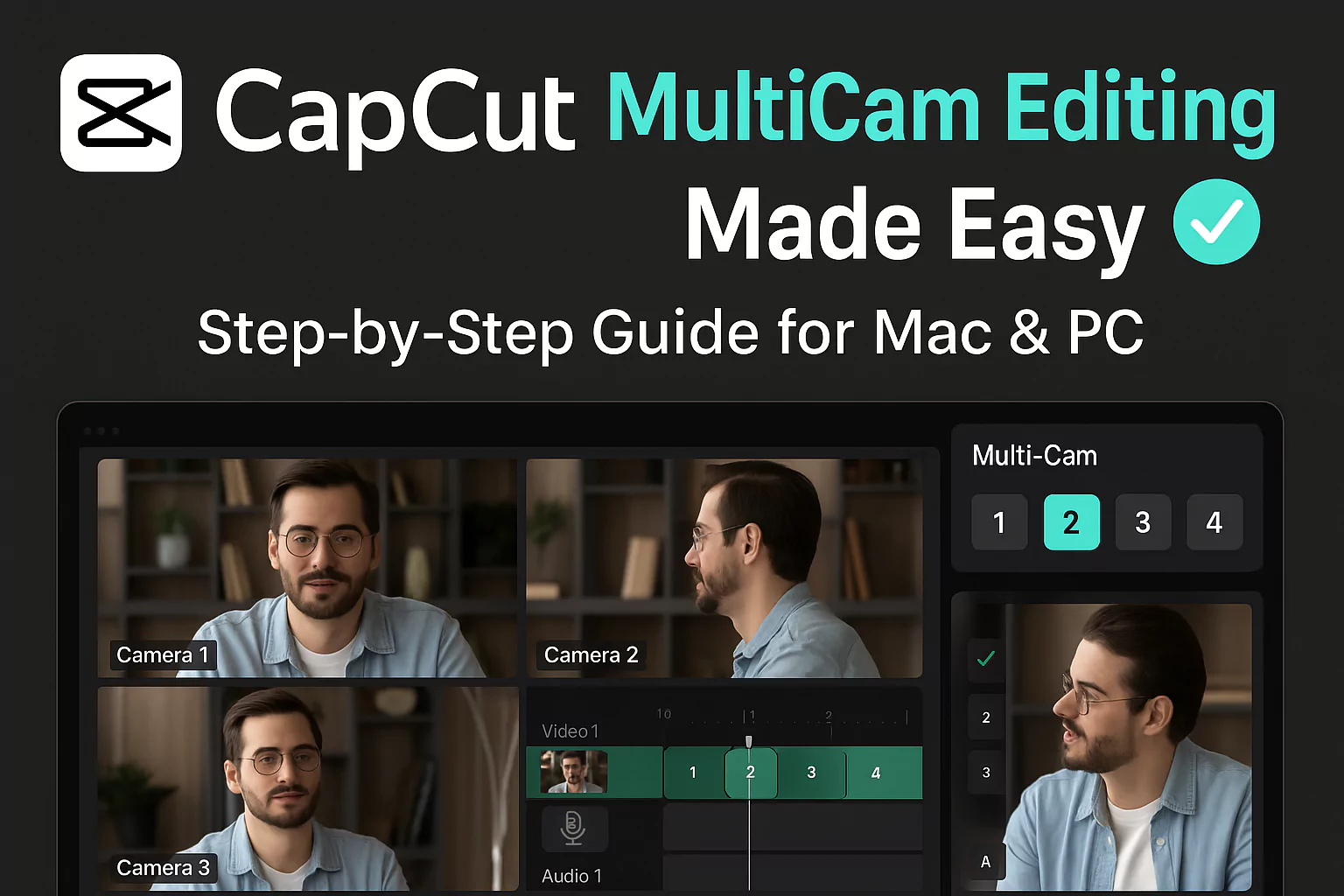 Ultimate Guide to MultiCam Editing with CapCut on Mac and PC